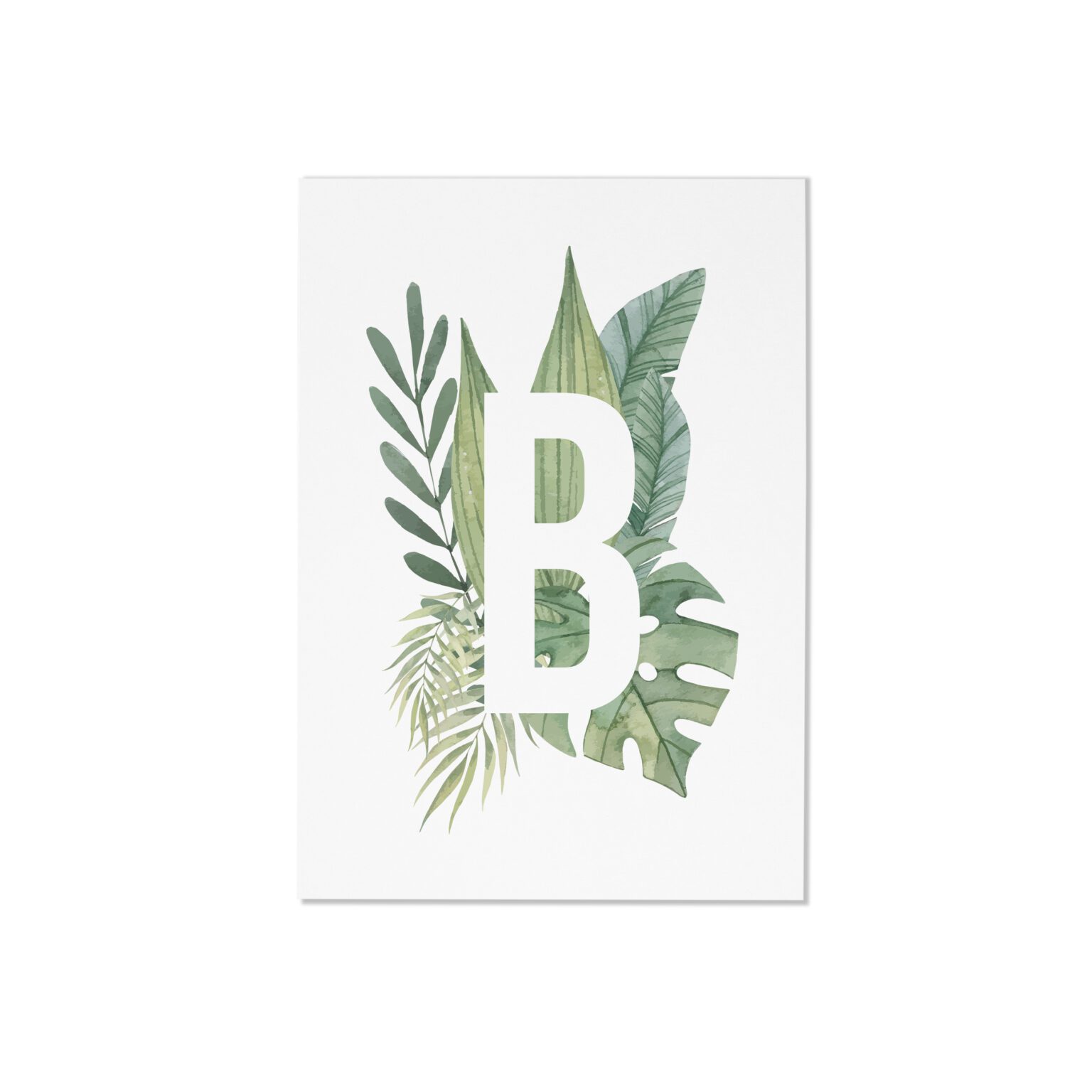 Jungle letter poster - My Little Buddha